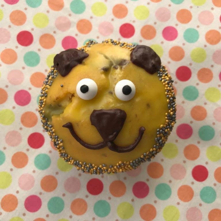 Lustige Muffins mit Schokostücken - einfaches Rezept für den ...