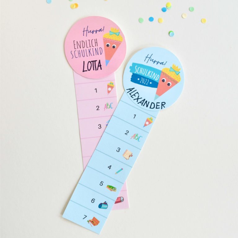 5 ganz besondere Ideen für die Einschulung - Heimatdinge