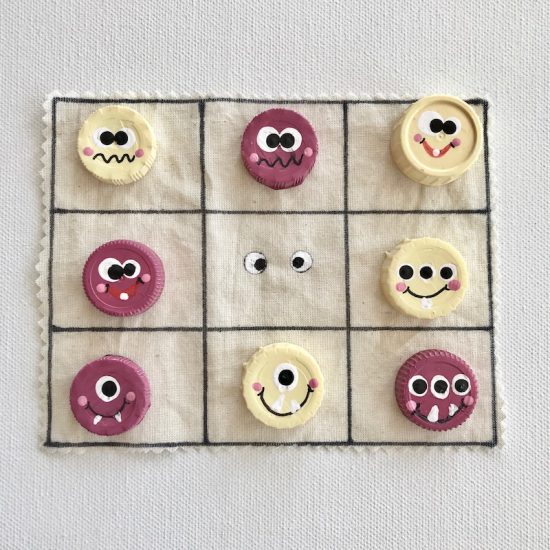 Spiele selber basteln: 3-in-1 Kinderspiele Set aus Baumwolltasche – Heimatdinge