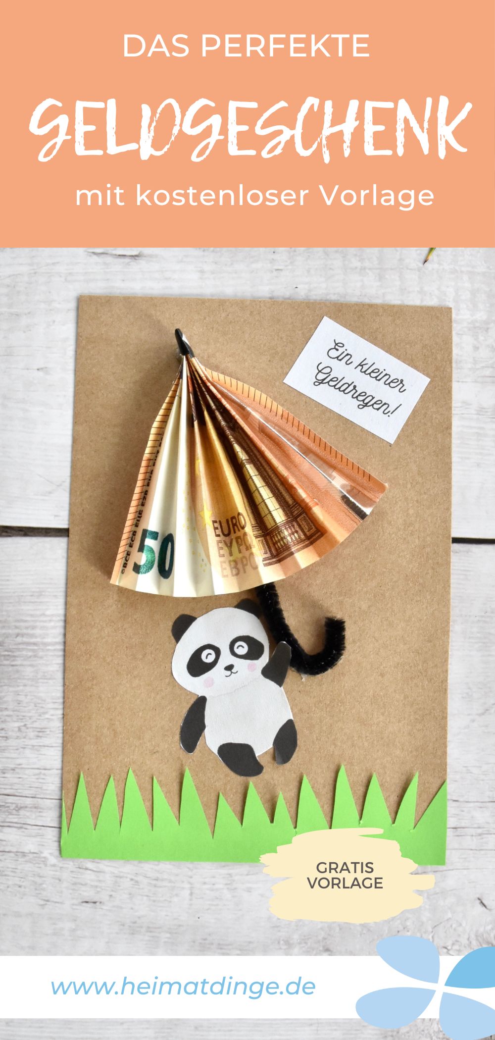 Witzige Verpackung für Geldgeschenke mit Gratisvorlage basteln ...