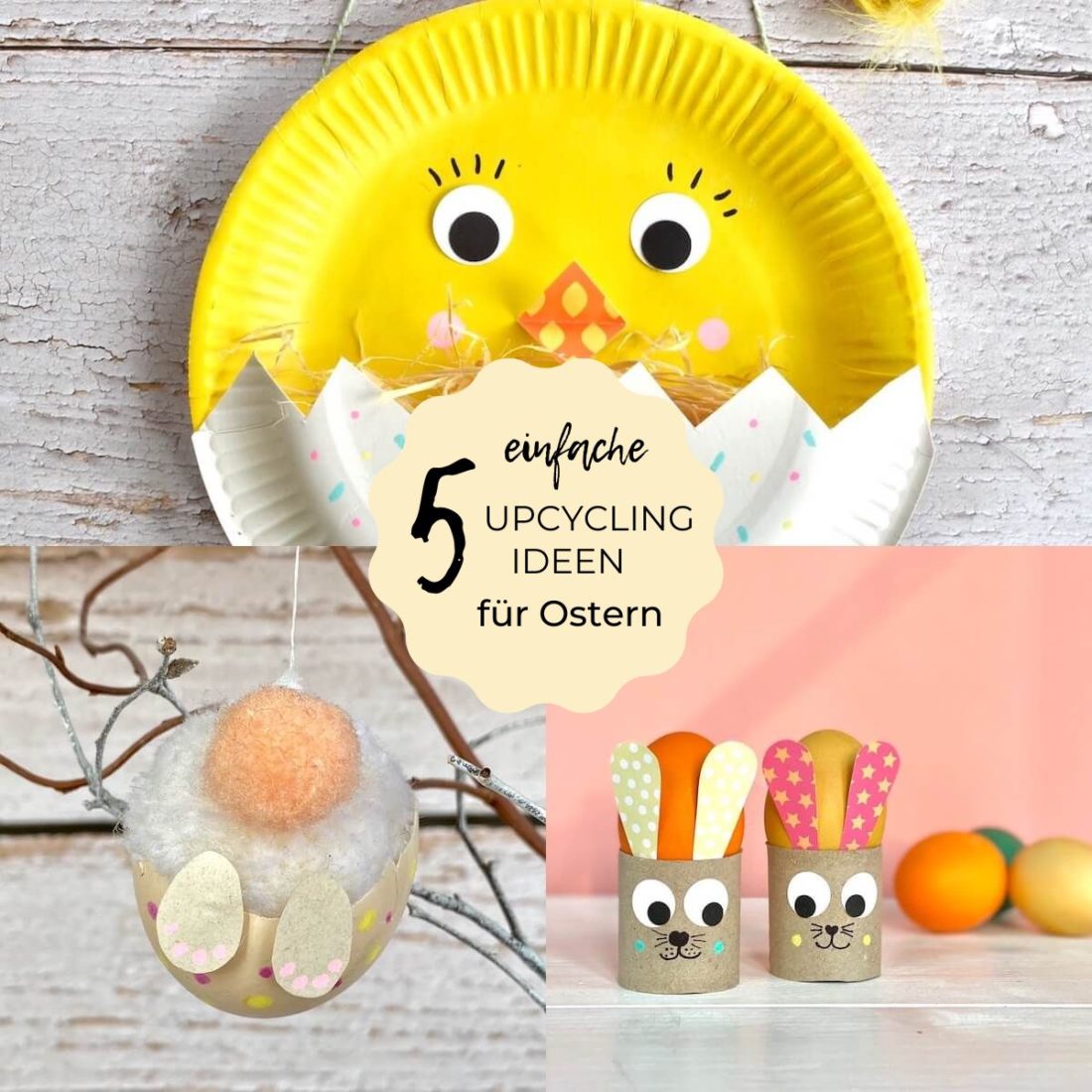 Basteln zu Ostern - 5 einfache Anleitungen – Heimatdinge