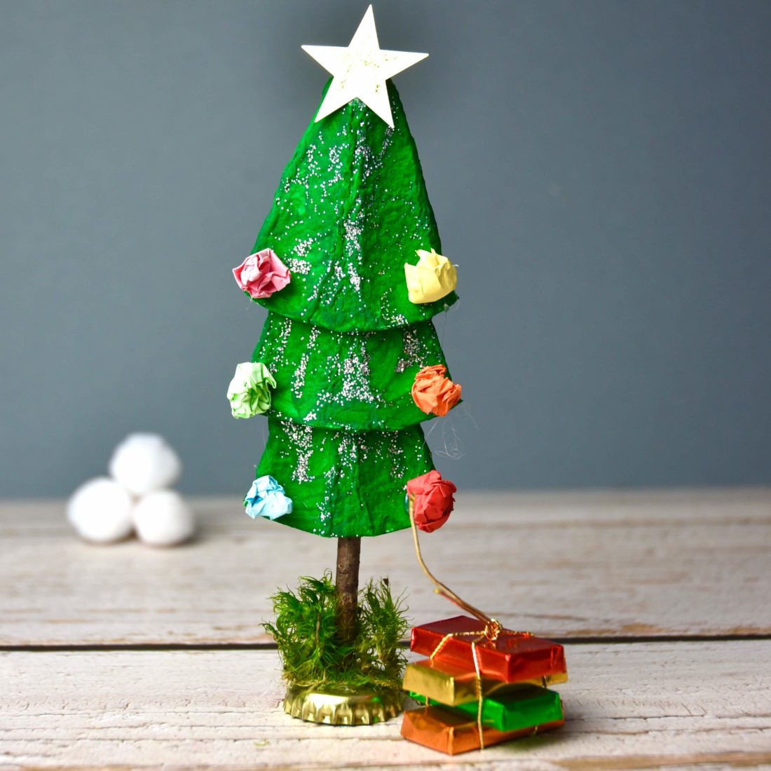 Eierkarton Basteln Weihnachten