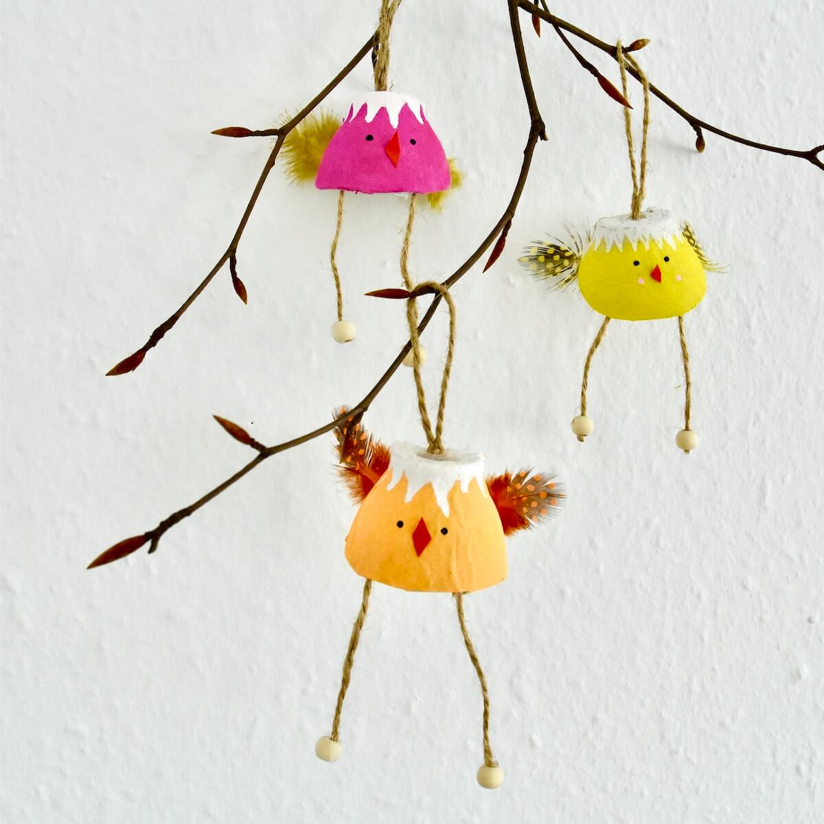 Basteln mit Eierkartons für Ostern - 3 kreative Ideen – Heimatdinge