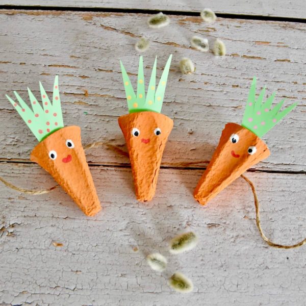 Basteln mit Eierkartons für Ostern - 3 kreative Ideen – Heimatdinge