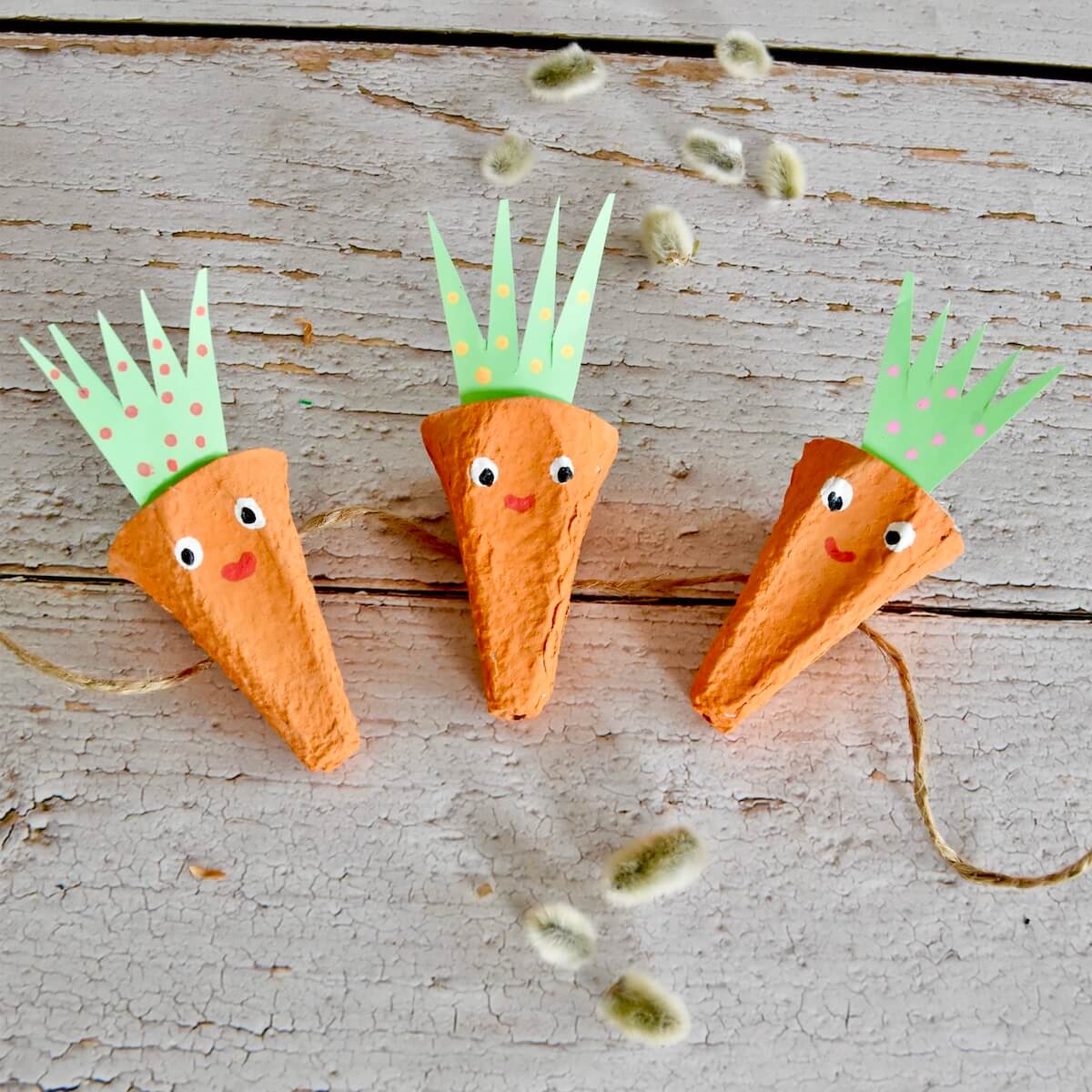 Basteln mit Eierkartons für Ostern - 3 kreative Ideen – Heimatdinge