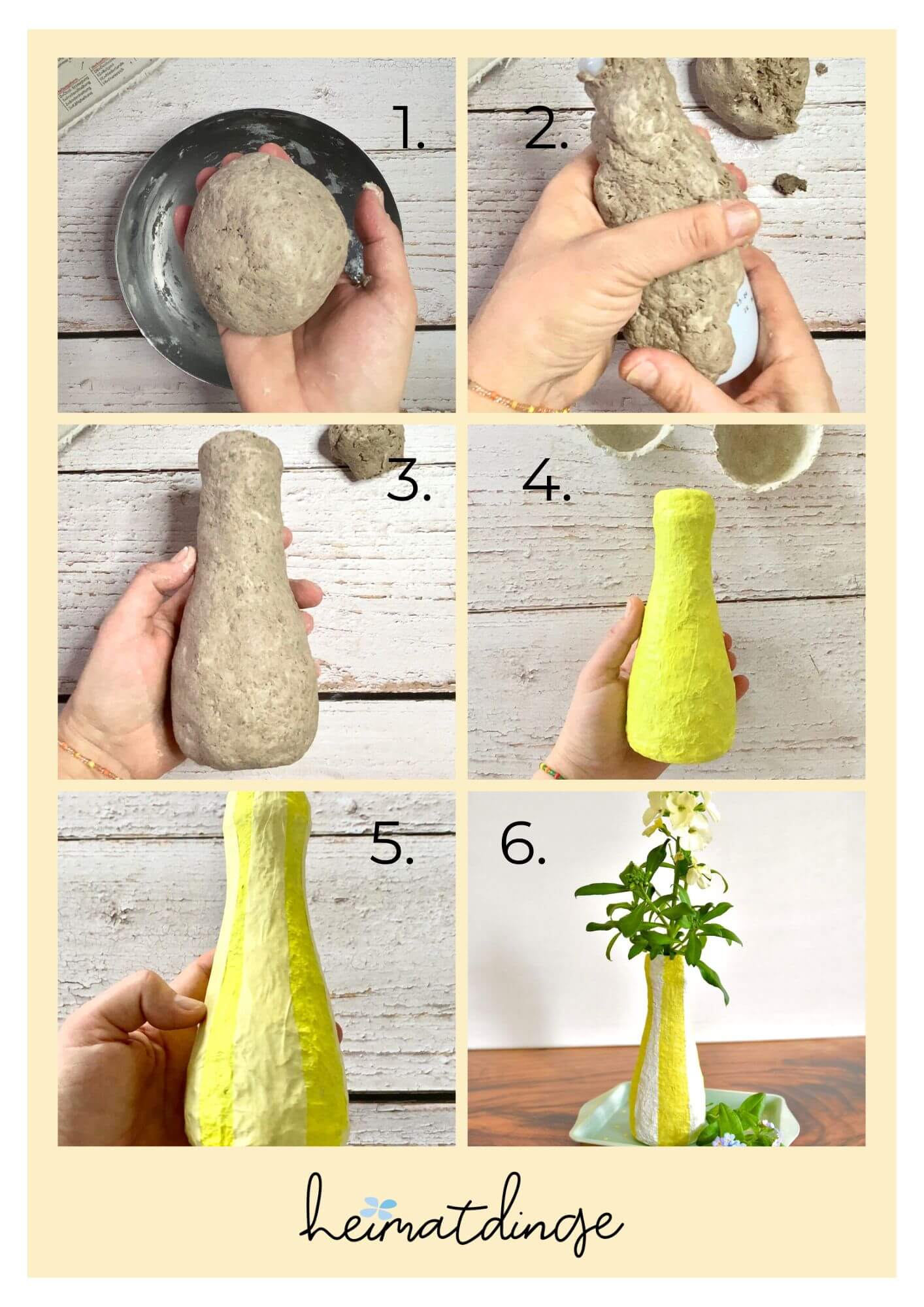 Pappmaché Ideen zum Basteln – Heimatdinge